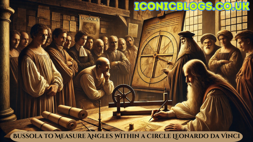 Bussola to Measure Angles Within a Circle Leonardo da Vinci – A Genius ...
