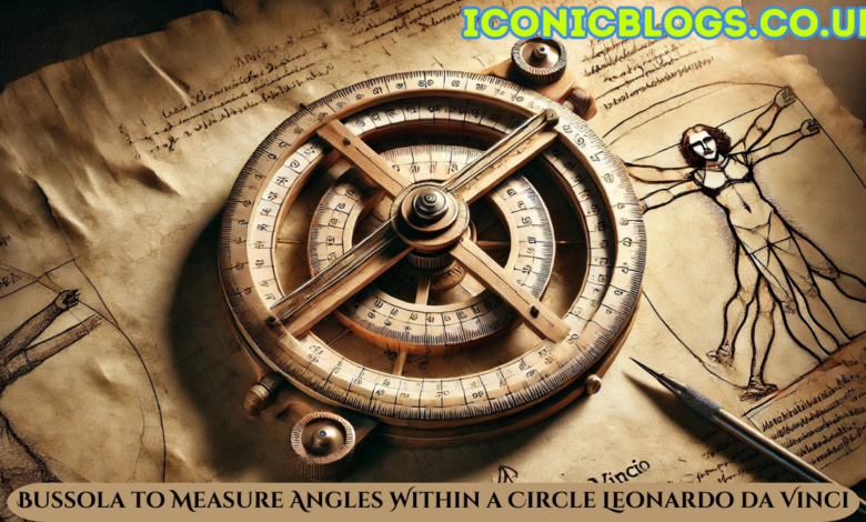 Bussola to Measure Angles Within a Circle Leonardo da Vinci – A Genius ...